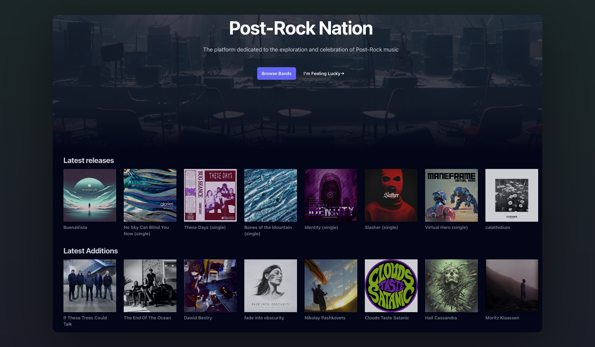 Building Post-Rock Nation - Mahdi Hazaveh